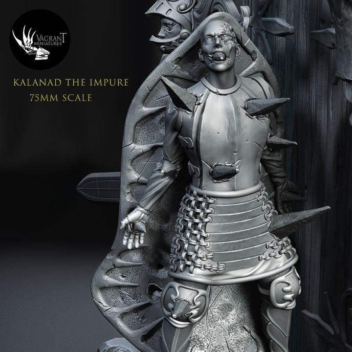 3D Printable Kalanad The Impure by Vagrant Miniatures