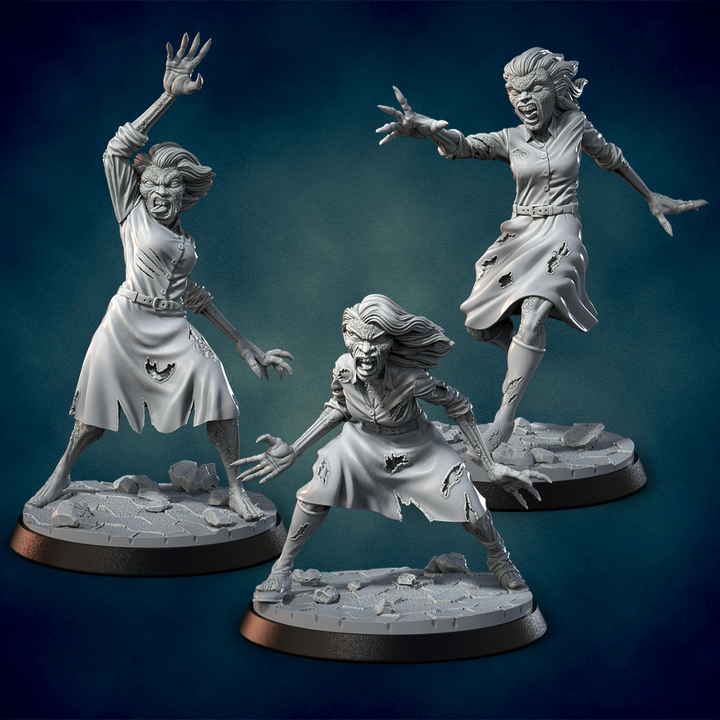 3D Printable ARKHAM'S NIGHTMARES - COMPLETE SET by Falcata 3d