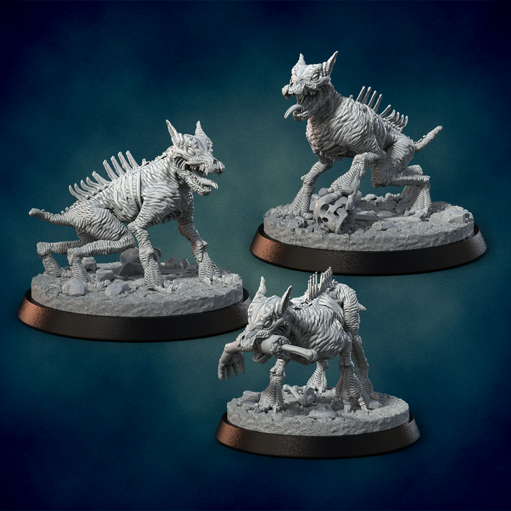 3D Printable ARKHAM'S NIGHTMARES - COMPLETE SET by Falcata 3d