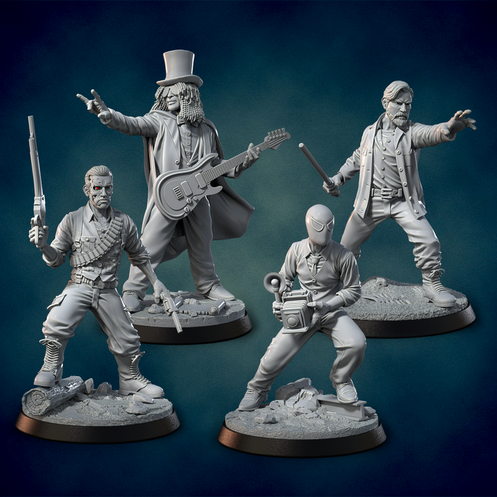 3D Printable ARKHAM'S NIGHTMARES - COMPLETE SET by Falcata 3d