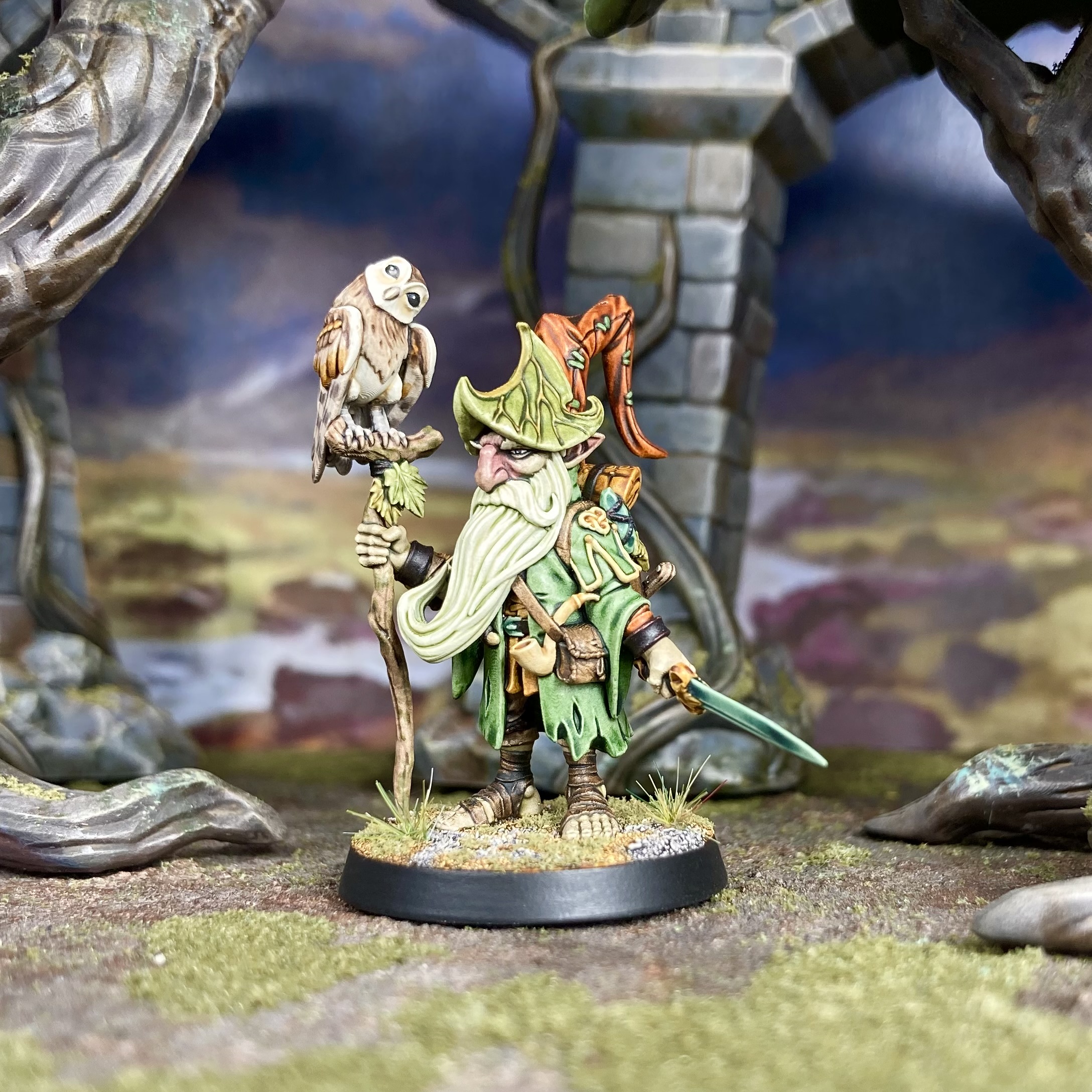 3D Printable Baggo Elderleaf (Deeproot Lurikeen) by Artisan Guild