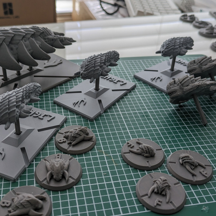 3D Print of OPR Warfleets FTL - Alien Hives by BaronVdubs