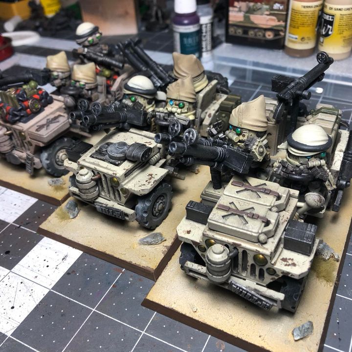 3D Printable WARPOD Tink-AR 'Will-E' Guntwukk Squadron by Flytrap Digital