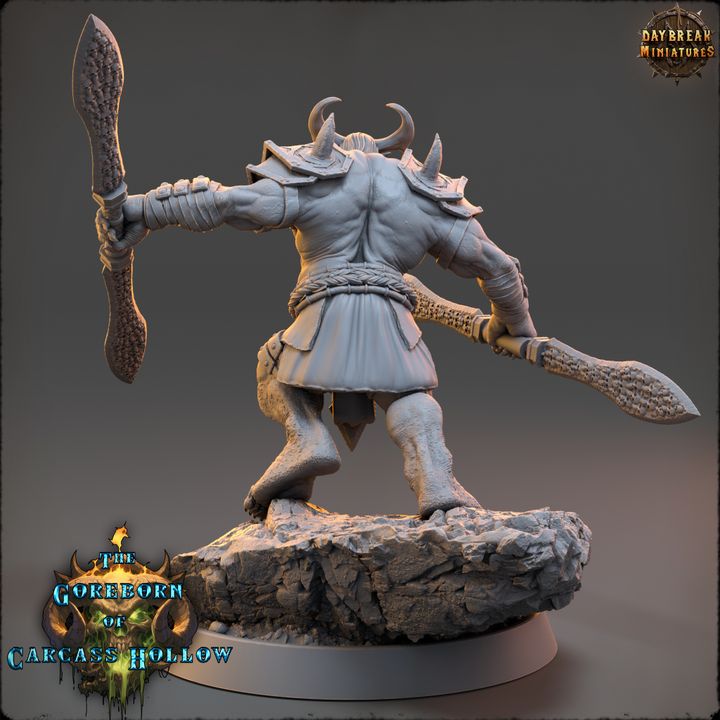 3D Printable Syathar Nolko - The Goreborn of Carcass Hollow by Daybreak ...