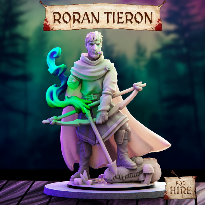 3D Printable Roran Tieron - For Hire by Miniatures Blueprint