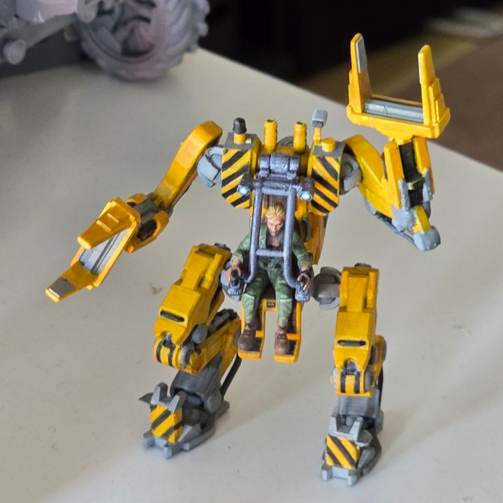 3D Printable Articulated Power Loader by 2nd Dynasty