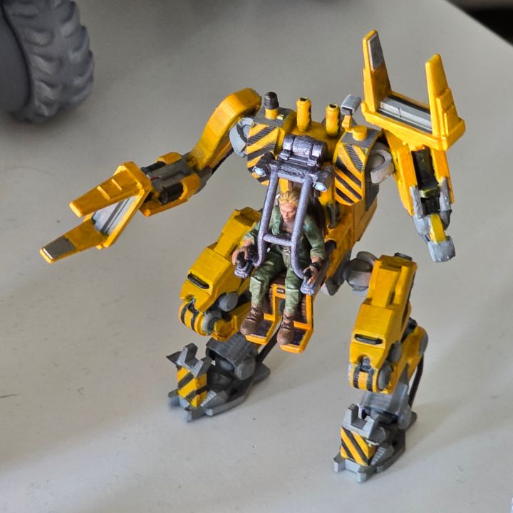 3D Printable Articulated Power Loader by 2nd Dynasty