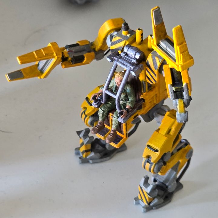 3D Printable Articulated Power Loader by 2nd Dynasty