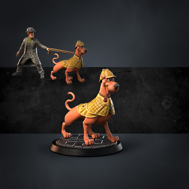3D Printable MINIATURES FOR HORROR GAMES-CHARACTER SET by Falcata 3d