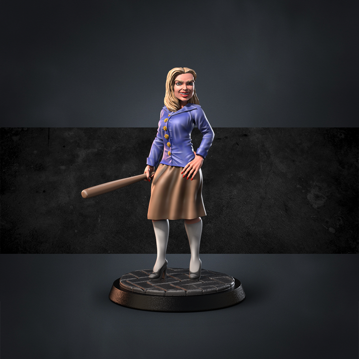 3D Printable MINIATURES FOR HORROR GAMES-CHARACTER SET by Falcata 3d
