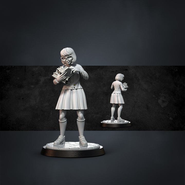 3D Printable MINIATURES FOR HORROR GAMES-CHARACTER SET by Falcata 3d