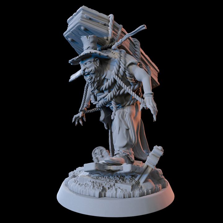 3D Printable Undertaker the Dreg - Presupported by Portal Forge