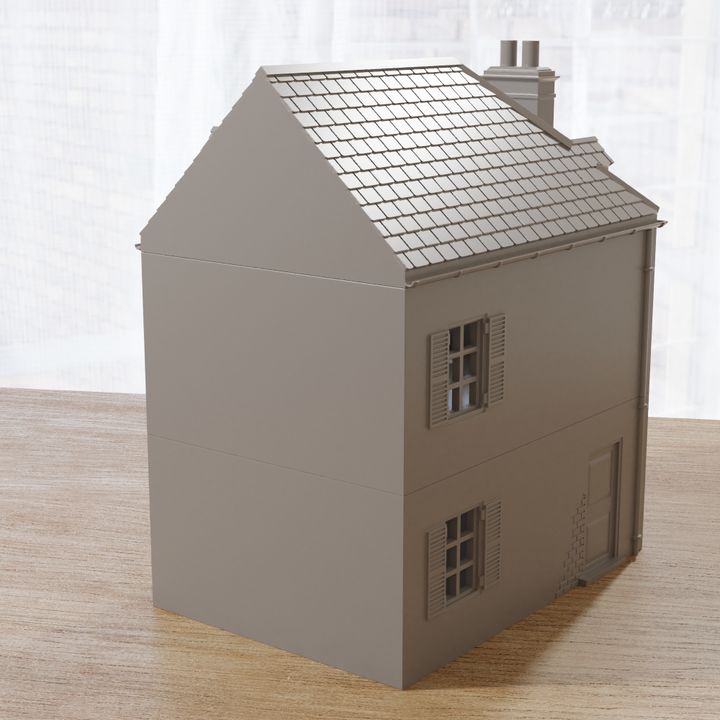 Download Sainte Mere Eglise French Row House Cottage DS T2 Wargaming ...