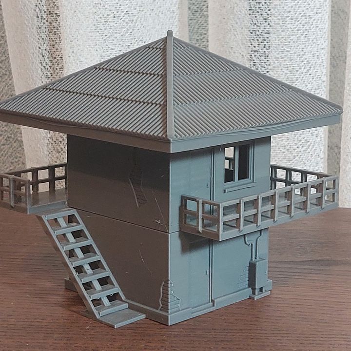 3D Printable Soviet Military Outpost - Watch Tower - Zona Alfa ...
