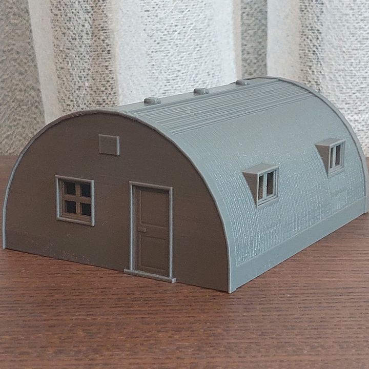 3D Printable Soviet Military Outpost - Quonset Hut Barrack - Zona Alfa ...