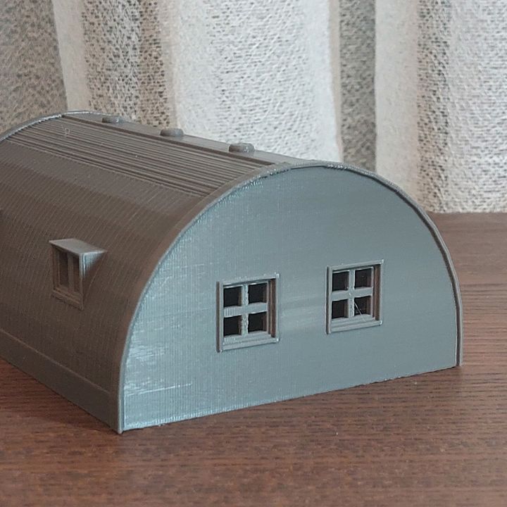 3D Printable Soviet Military Outpost - Quonset Hut Barrack - Zona Alfa ...
