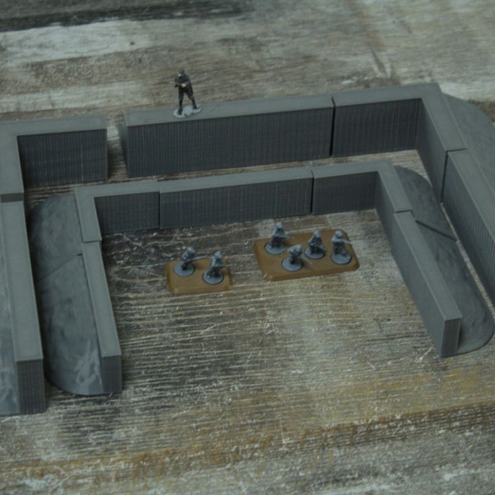 3D Printable Airfield WW2 Parking Lot Wargaming Terrain by Patrick ...