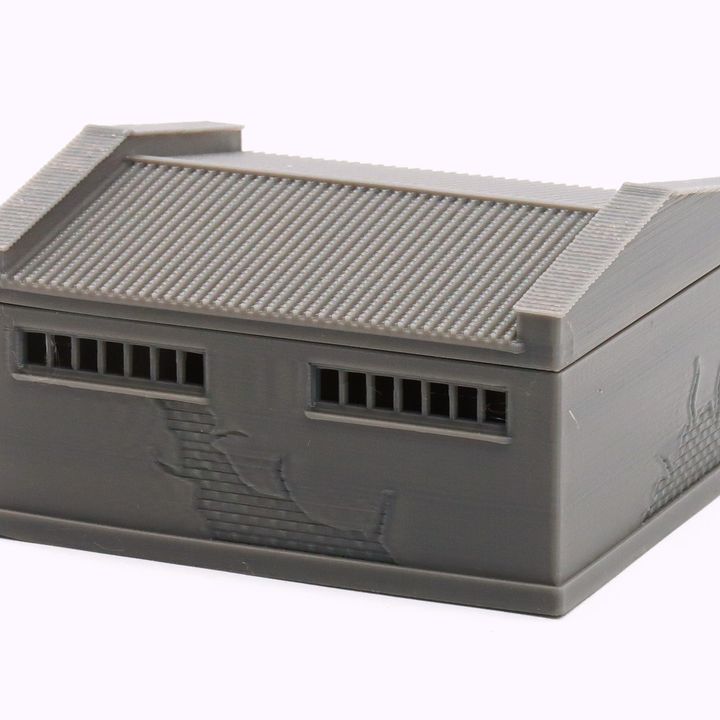 3D Printable Airfield WW2 Tools Shed Wargaming Terrain by Patrick ...