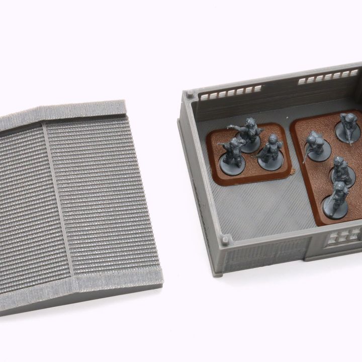 3D Printable Airfield WW2 Tools Shed Wargaming Terrain by Patrick ...