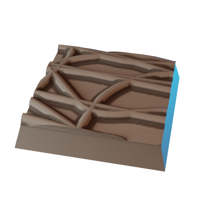 3D Printable Eldritch Horror Square Bases by MiniWarGaming