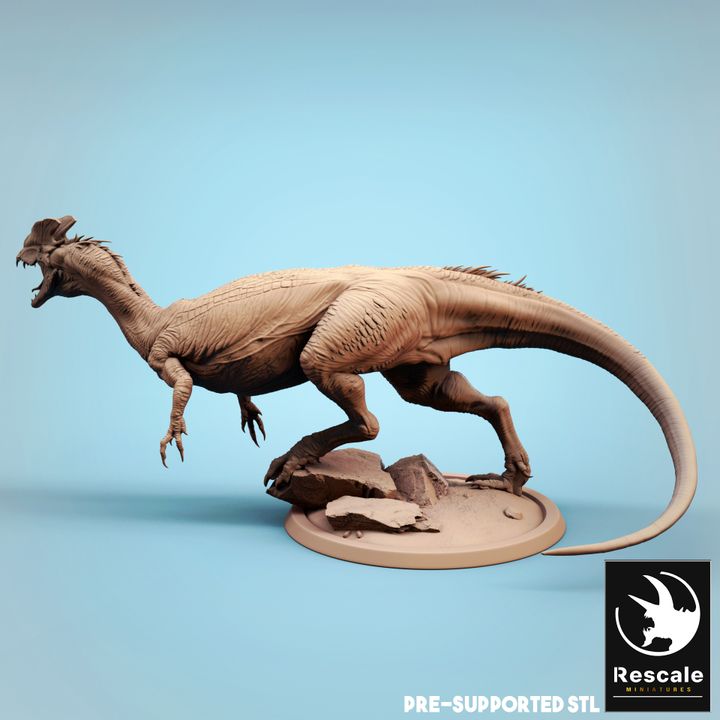 3D Printable Release : Dinotopia II by Rescale Miniatures