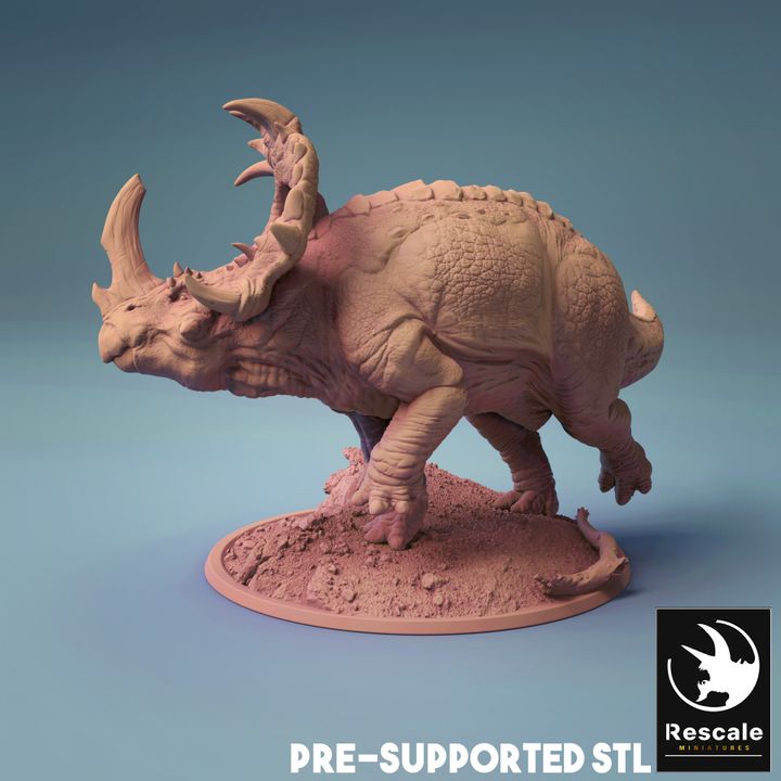 3D Printable Release : Dinotopia by Rescale Miniatures