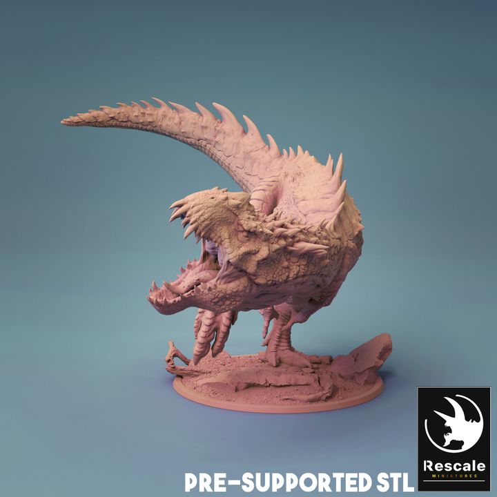 3D Printable Release : Dinotopia by Rescale Miniatures