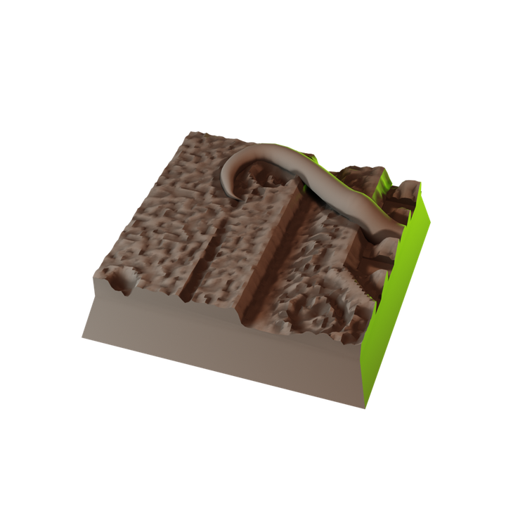 3D Printable Scif-fi Horror Square Bases by MiniWarGaming