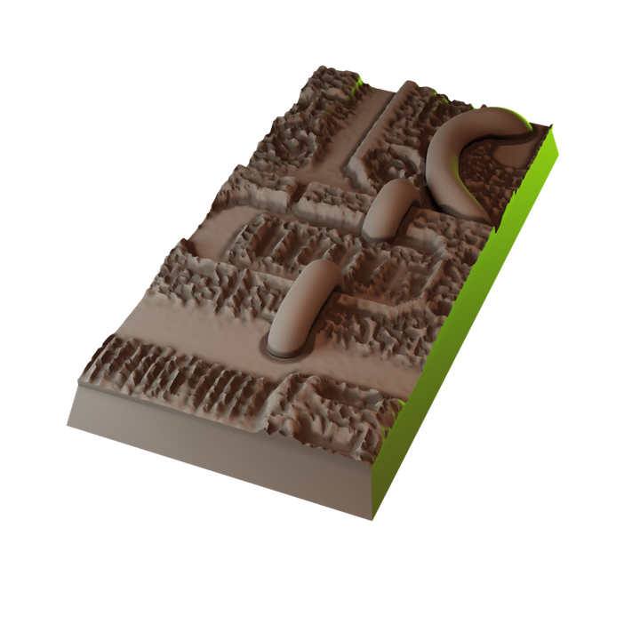 3D Printable Scif-fi Horror Square Bases by MiniWarGaming