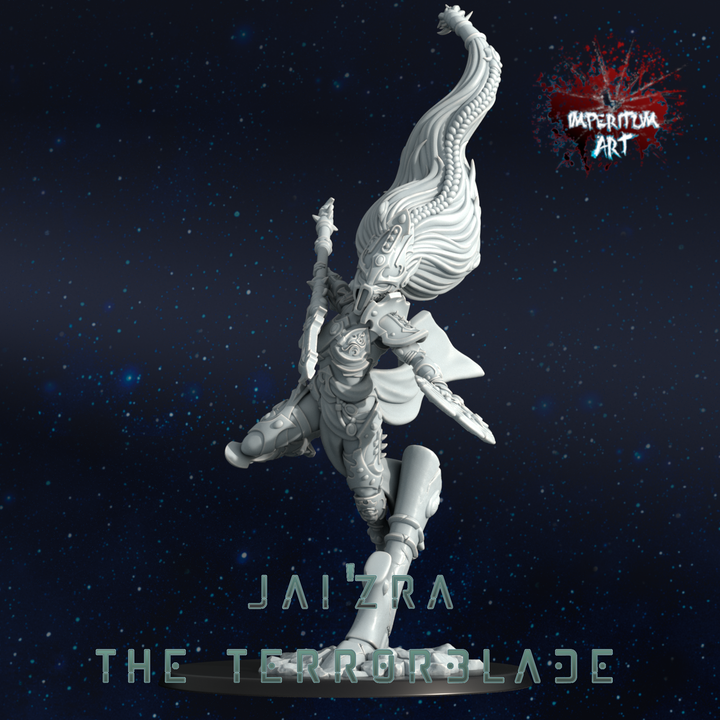 3D Printable Jai'Zra The Terrorblade by ImperitumArt