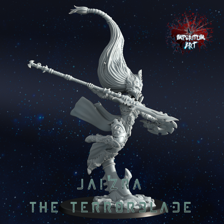 3D Printable Jai'Zra The Terrorblade by ImperitumArt