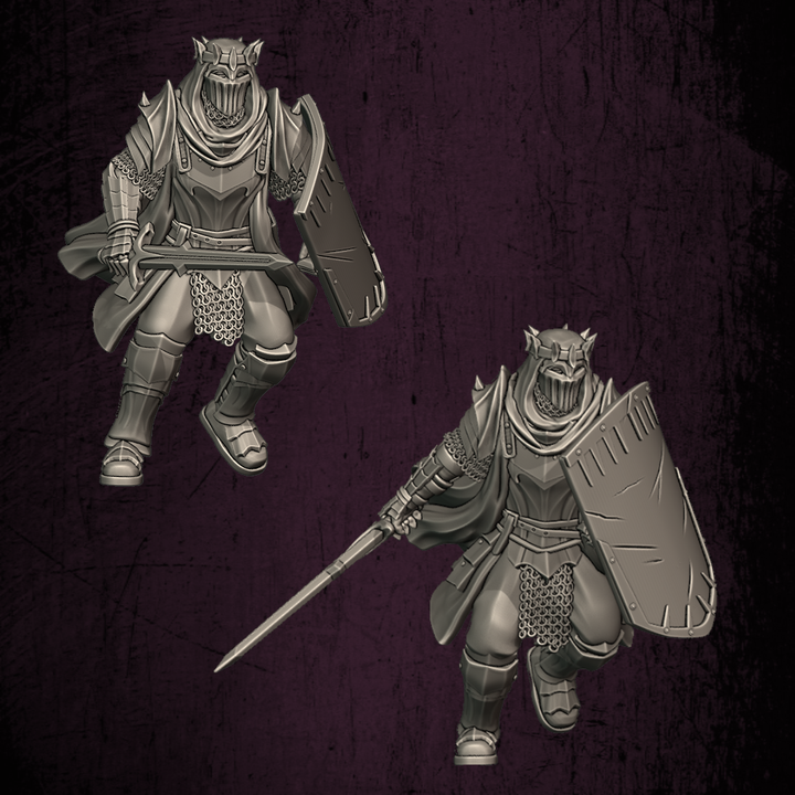 3D Printable Fallen Knights by Quartermaster3D