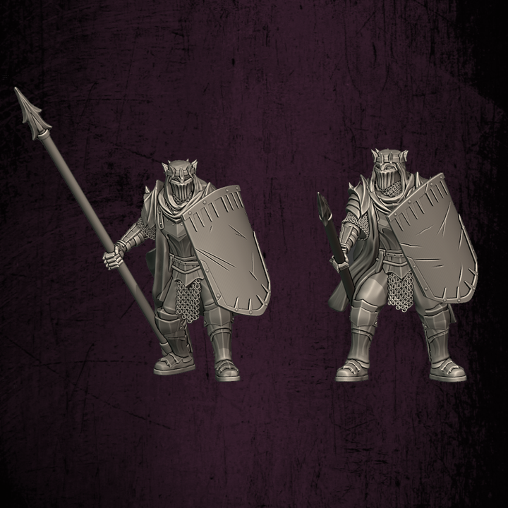 3D Printable Fallen Knights by Quartermaster3D