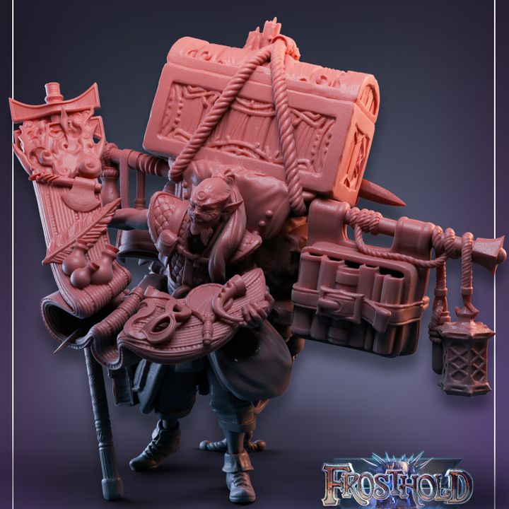 3D Printable The Merchant by FrostholdMini