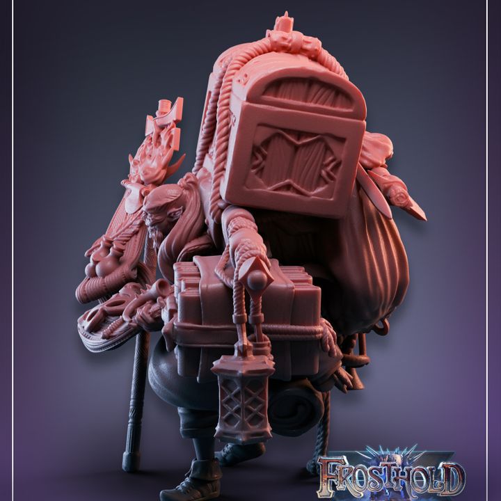 3D Printable The Merchant by FrostholdMini