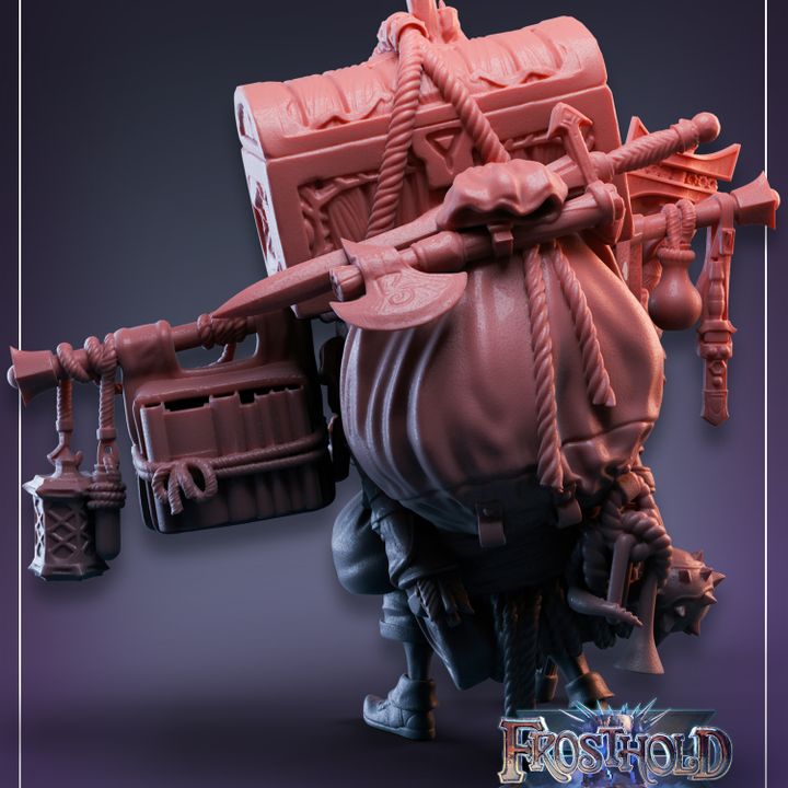 3D Printable The Merchant by FrostholdMini