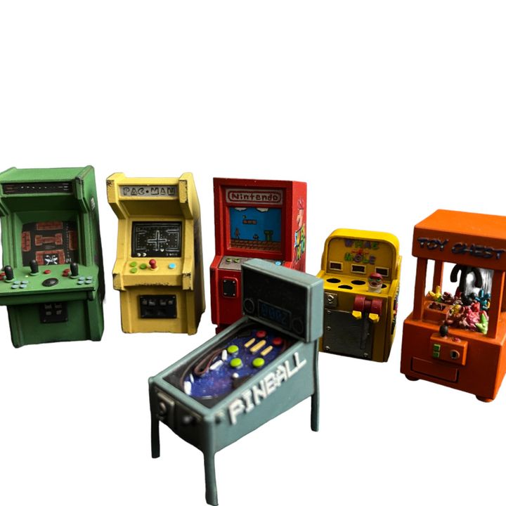 3D Printable Arcade Machines by Tiny Furniture