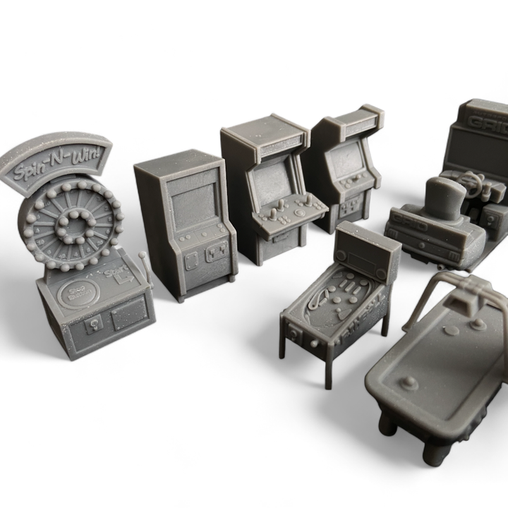 3D Printable Arcade Machines by Tiny Furniture