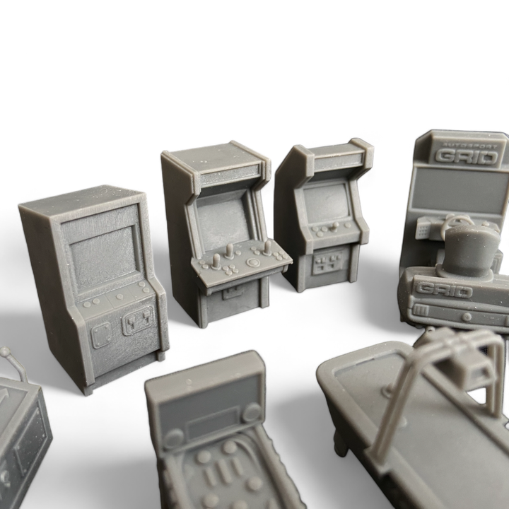 3D Printable Arcade Machines by Tiny Furniture