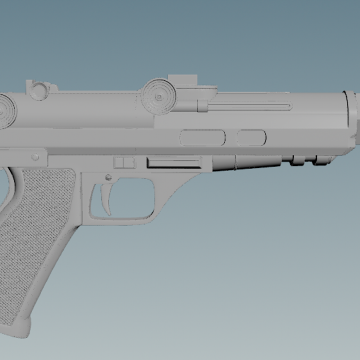 3d Printable Sci Fi Blaster By Black Cog Workshop