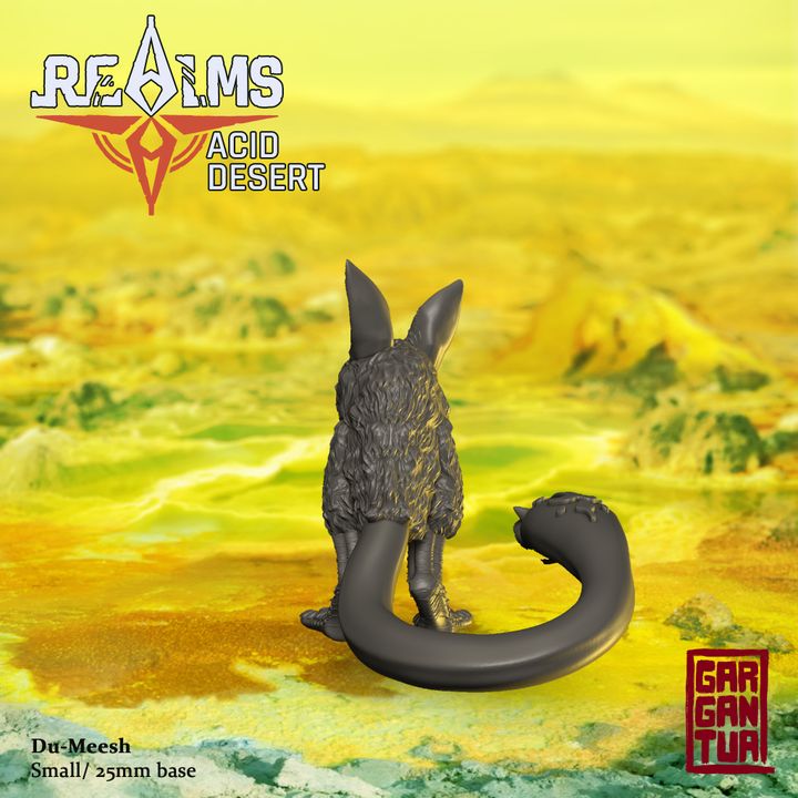 3D Printable REALMS: ACID DESERT - Du-Meesh by GARGANTUA