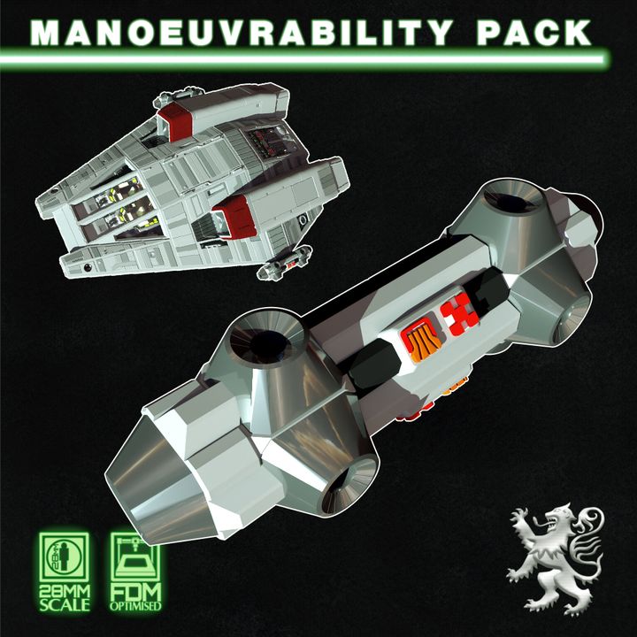 3D Printable Erebus Mod - Manoeuvrability Pack by 2nd Dynasty