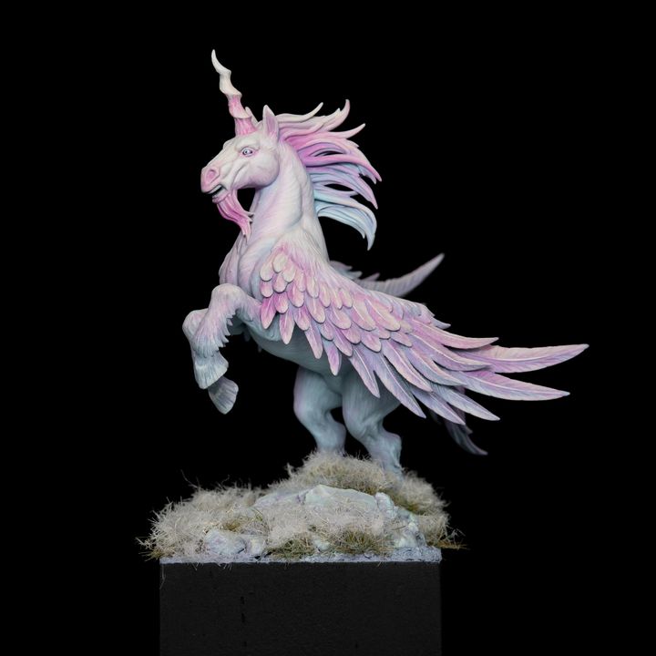 3D Print of Tempest the Celestial Steed (Vanguard Fighters Guild) by Valayn