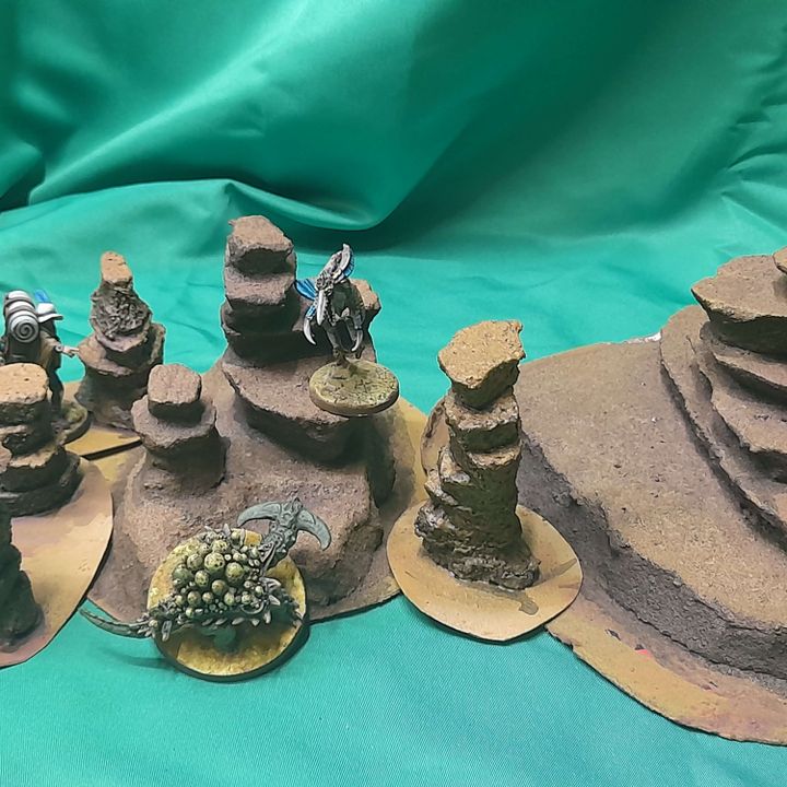 3D Printable REALMS: ACID DESERT FULL MINIATURE + PDF BUNDLE by GARGANTUA