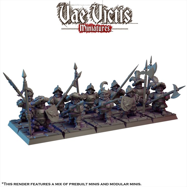 3D Printable [June 2024 RELEASE] Halfling Elite by Vae Victis Miniatures