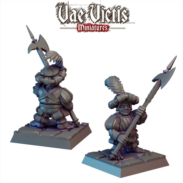3D Printable [June 2024 RELEASE] Halfling Elite by Vae Victis Miniatures