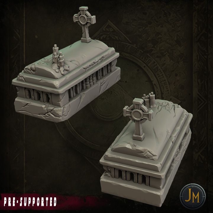 3D Printable Sepulcher by Jandro Marquez