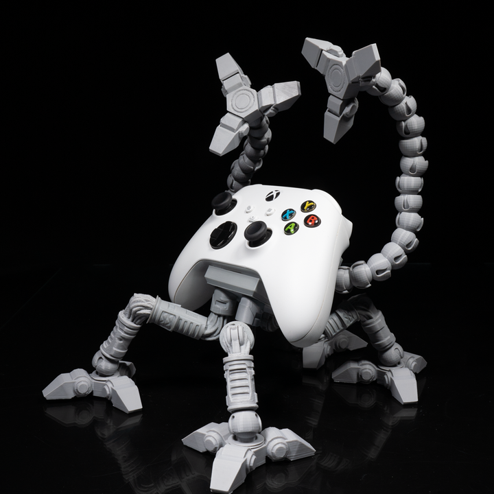 3D Printable Articulated Controller Holder by Stlflix