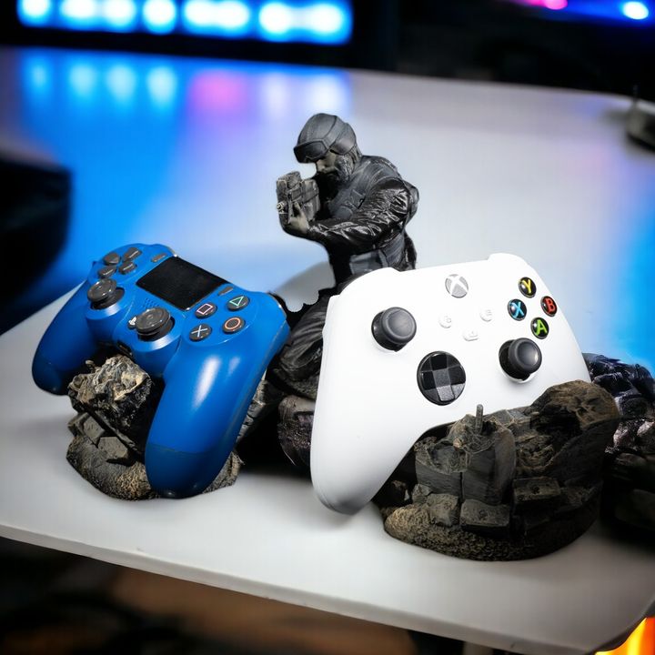 3D Printable Barricade Controller Holder by Stlflix