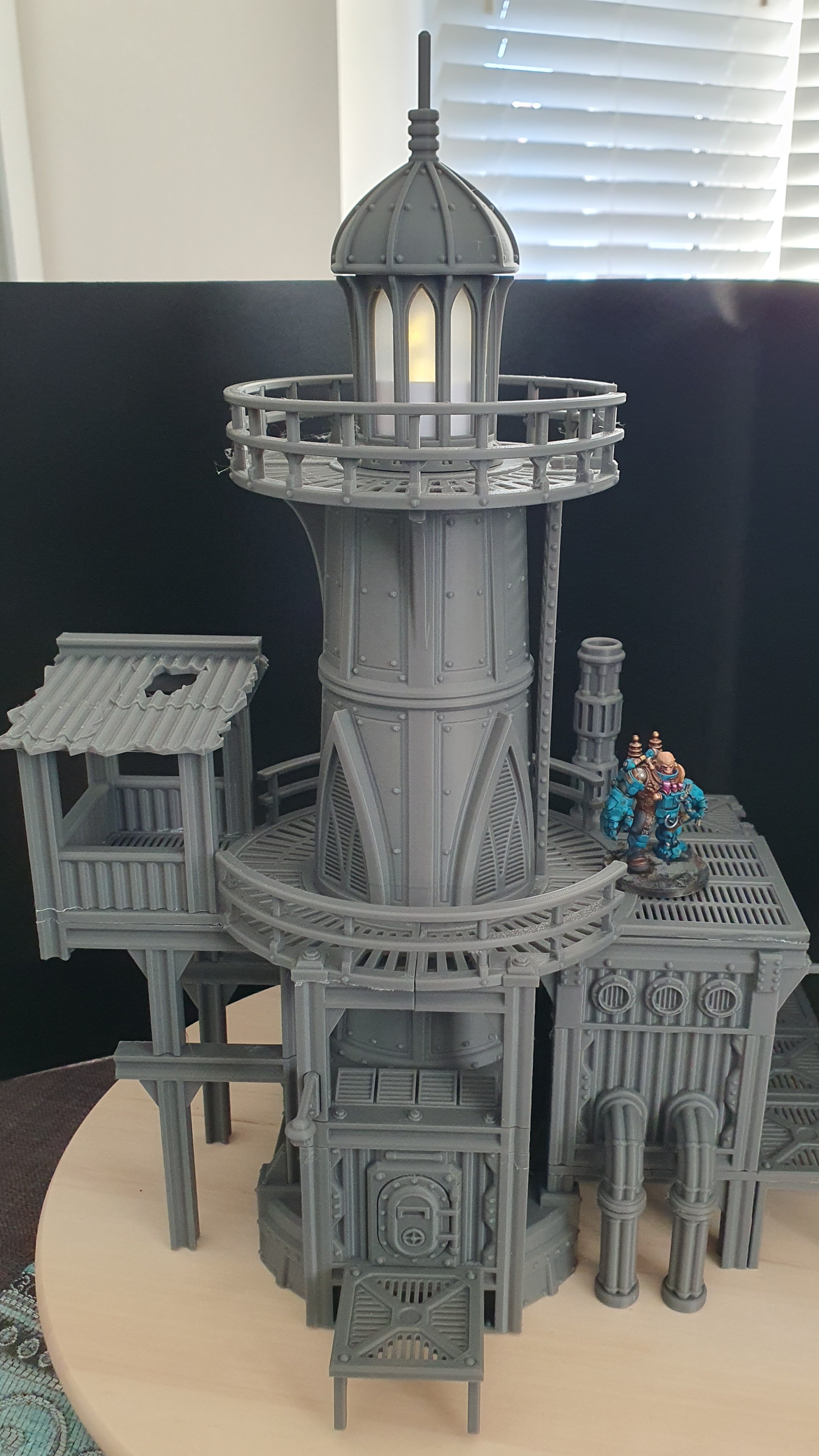 3D Printable Scum City - Lighthouse by Tesseract Tomb